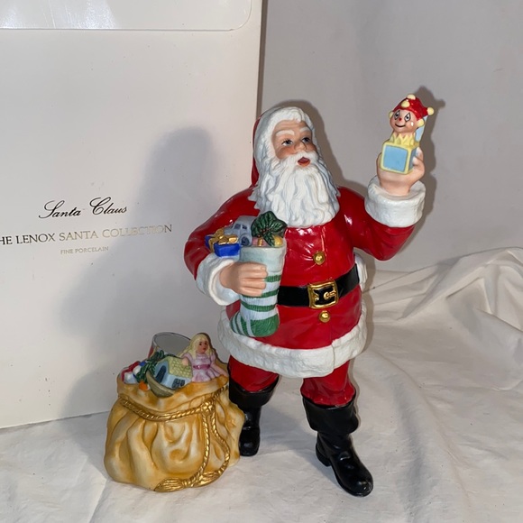 Lenox | Holiday | Vintage Lenox 99 Santa Claus With Bag Of Toys | Poshmark